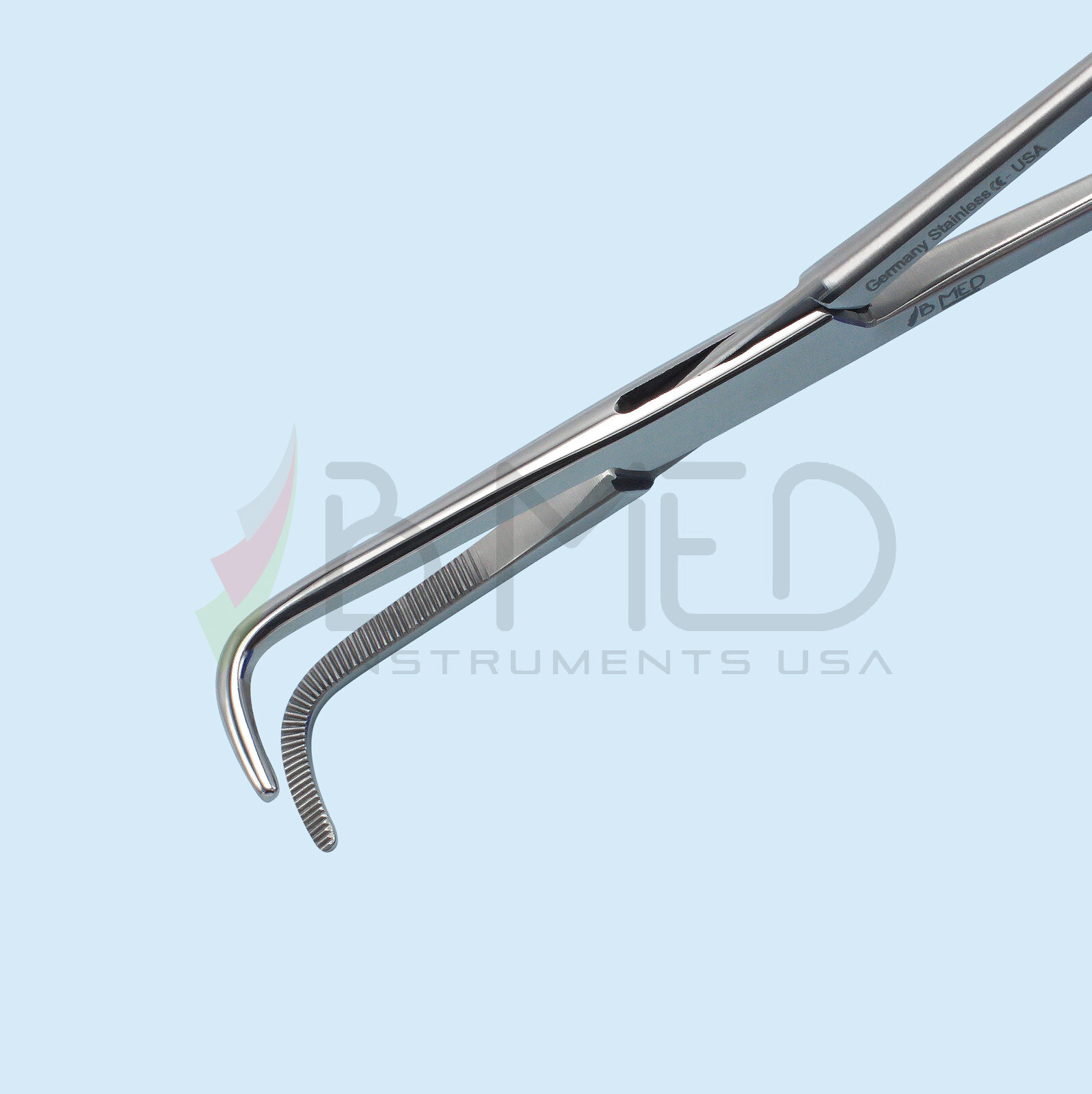 Kantrowitz Throacic Forceps Clamp Right Angle Full Curved 8" Serrated ...