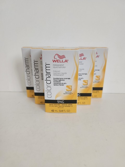 Wella Color Charm Liquid Haircolor 9ng Sand Blonde 2 Oz for sale online ...