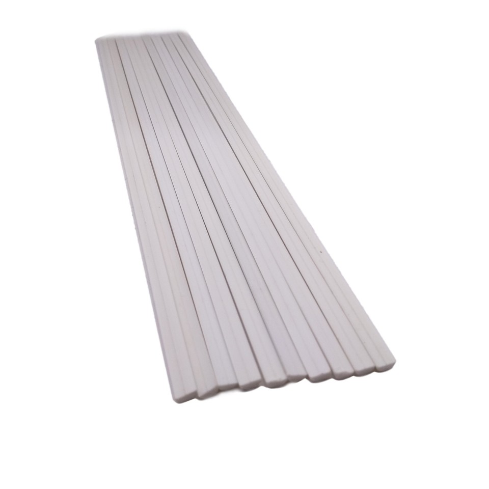 US Stock 10pcs ABS Styrene Plastic Half Round Bar Rod 5mm ±10% Dia. 9. ...