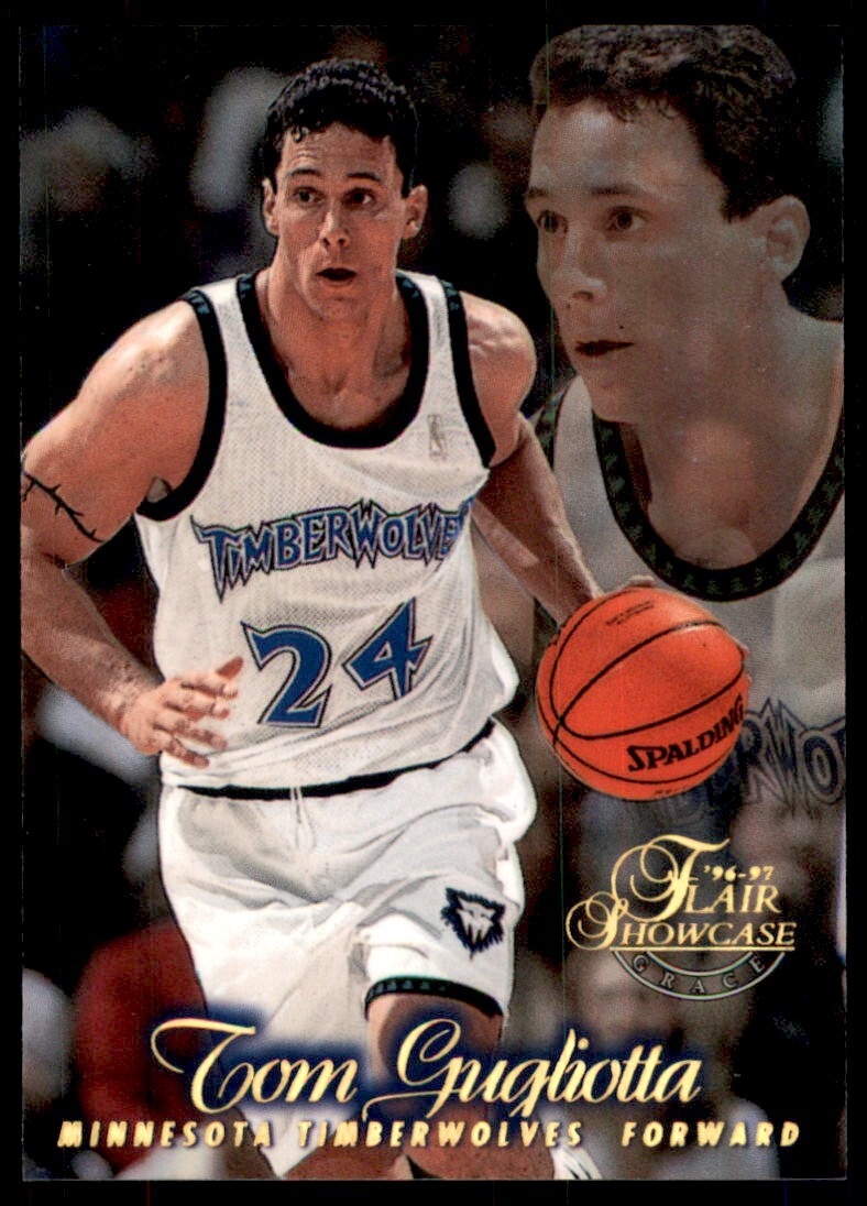 1996-97 Flair Showcase Row 2 Tom Gugliotta Minnesota Timberwolves #40 ...