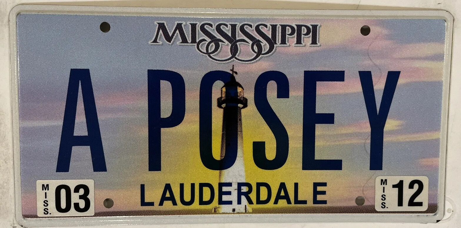 Vanity A POSEY POSY POSIE license plate Ring Flower Bouquet Nosegay ...