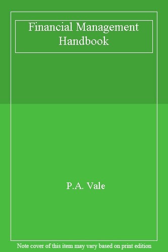 Financial Management Handbook. 9780566026232 9780566026232| eBay