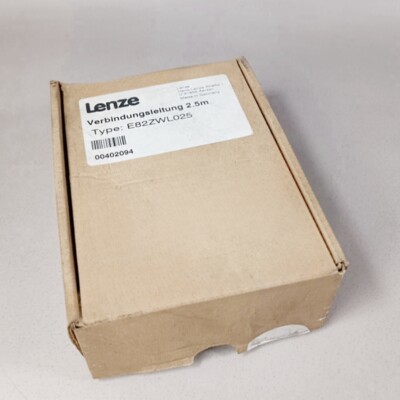 1PCS NEW Lenze E82ZWL025 inverter connecting cable. 2.5 m Fast Shipping ...