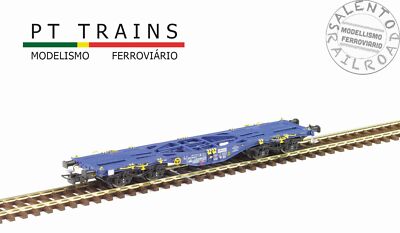 PT Trains 100267 Tank Marchandises SNCF Conteneurs Type Sgmmnss Modalis ...