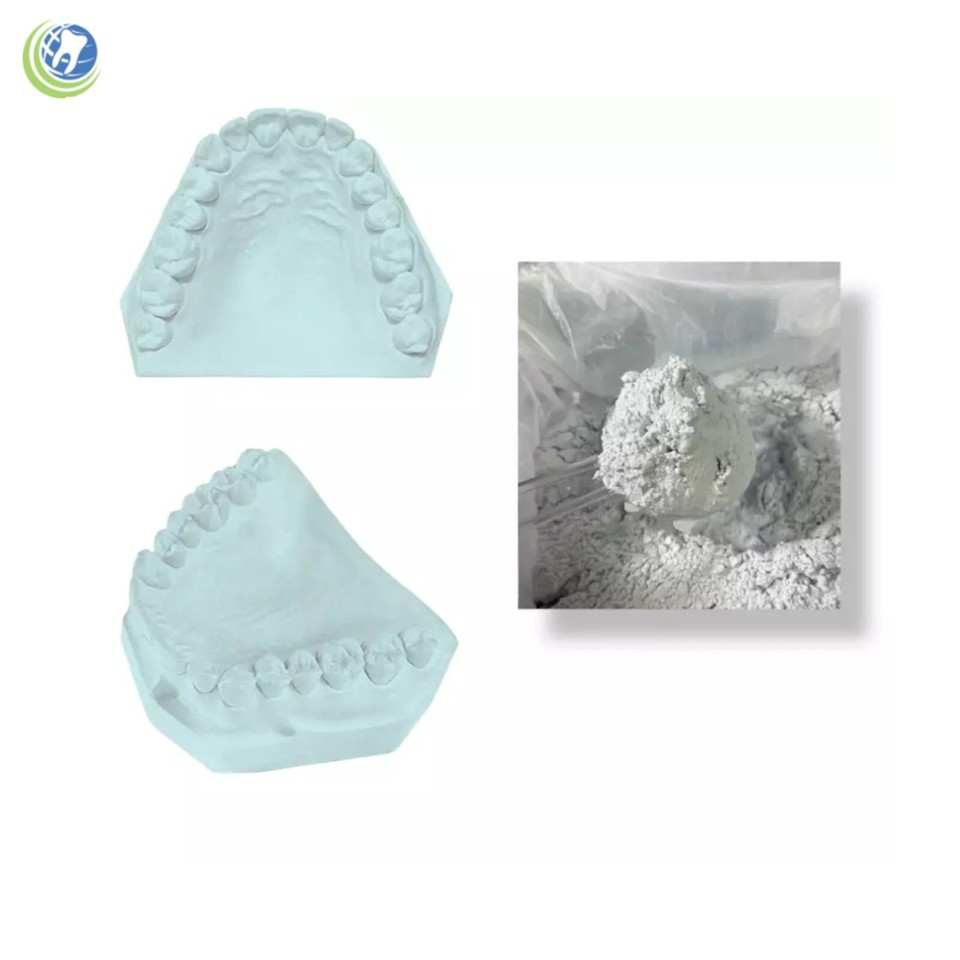 DENTAL GYPSUM DIE STONE TYPE IV BLUE HIGH STRENGTH COMPOUND LOW ...
