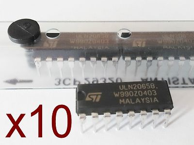 Lot de 7 Réseaux de transistors Darlington, ULN2065B, NPN DIP16 | eBay