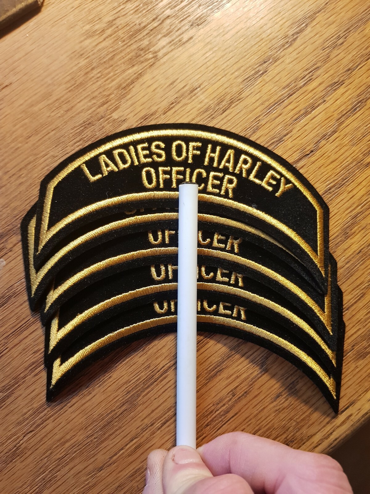 Genuine HARLEY DAVIDSON 5 inch HOG LADIES OF HARLEY OFFICER ROCKER ...