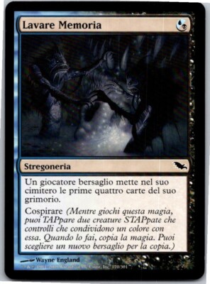 Magic the Gathering Memory Sluice Shadowmoor Italian x1 MTG Free ...