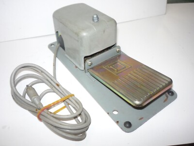 SQUARE D FOOT PEDAL CLASS 9002 TYPE CG-1 SER B FROM HAM RADIO ESTATE | eBay