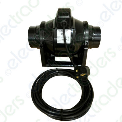 Manrose MF100S Mixed Flow In-Line Extractor Fan with 10 metre Flex ...