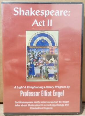 Shakespeare Act II (CD Audio Book) by Elliott Engel Did Shakespeare ...