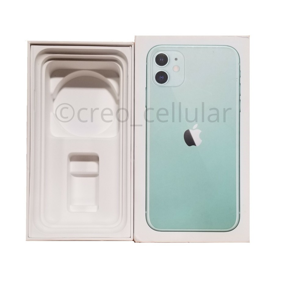 Apple iPhone 11 Box Original Retail Packaging with Genuine Accessories ...