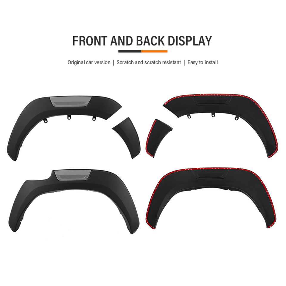 Wheel Arches Fender Flares Accessories For Toyota Hilux MK8 2015-2023 ...