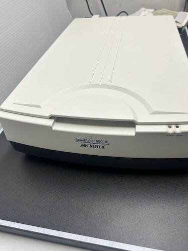 Microtek Scanner 9800XL 1600-dpi Optical Res. - Large 12" X 17" | eBay