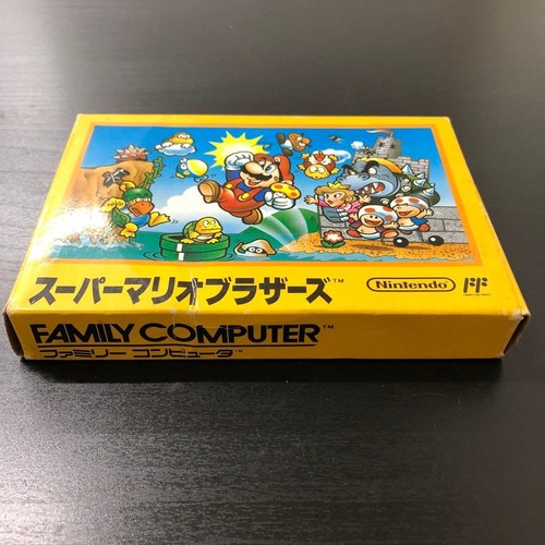 Nintendo FC Super Mario Bros Late Version Japan Box Manual Included | eBay