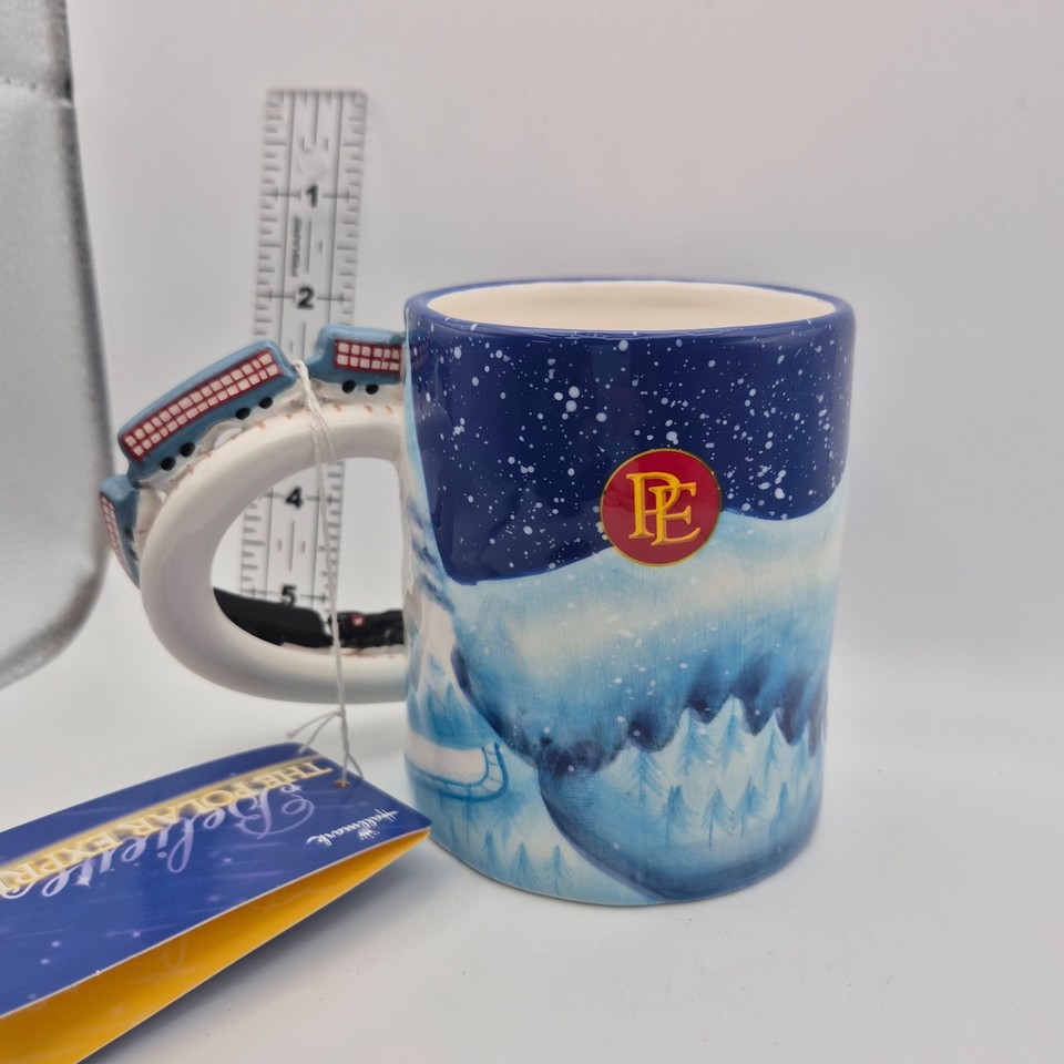 Polar Express Hallmark Mug with 3D Train Handle ‘Believe’ Inside. | eBay