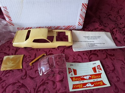 1971 Plymouth Roadrunner "Boss Hoss" Resin Body Kit W/decals | eBay