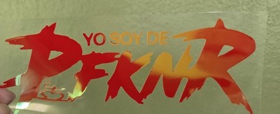 Yo soy de P fkn R with Boricua Coqui Vinyl Decal Puerto Rico Auto | eBay