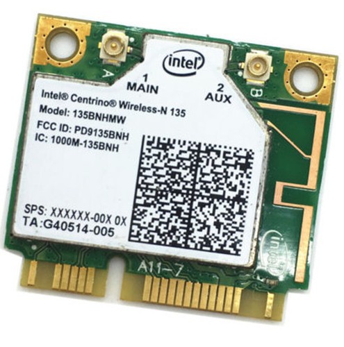 Intel Centrino Wireless-n 135 135bnhmw WiFi Card Bluetooth 4.0 for sale ...