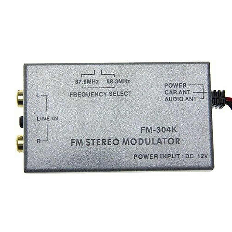 Universal Fm Modulator Stereo Mp3 Auto Antenne Kabel Car Radio Cinch ...