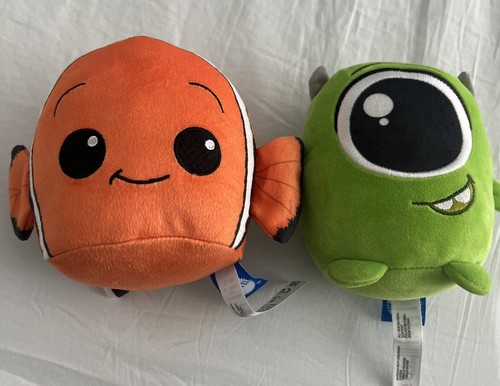 Pixar Monsters Inc Mike And Nemo Plush Set Small | eBay