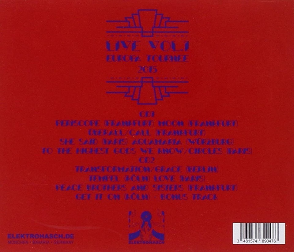 Colour Haze Live Vol. 1: Europa.. (CD) (UK IMPORT) | eBay