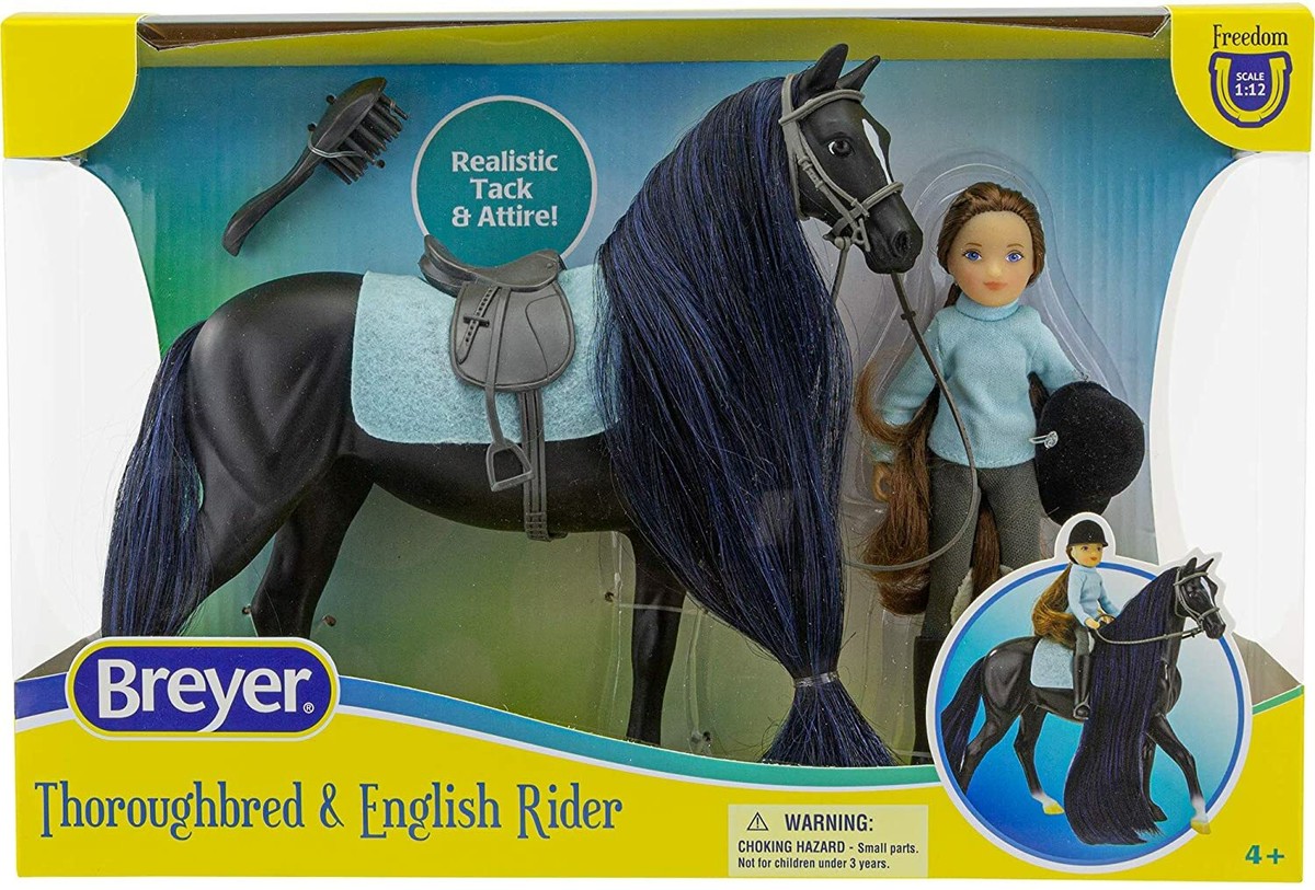 Breyer Horses With Riders Breyer Hot Colours Western Riding Set 2051