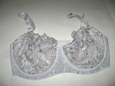 NWT VICTORIA SECRET DREAM ANGELS PUSH UP WITHOUT PADDING BRA 36DD GRAY ...