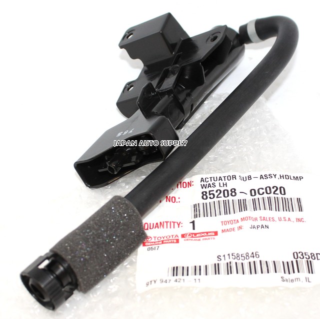 OEM Toyota 852080C020 Actuator Sub-assy Headlamp Washer LH 85208-0c020 ...