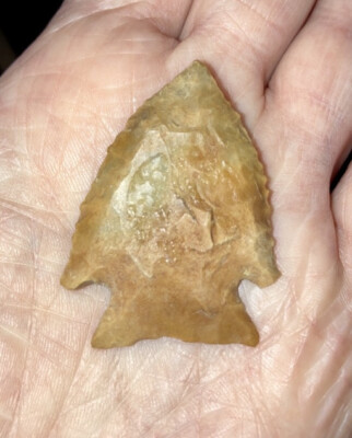 authentic arrowheads pre 1600 Colorful Serrated Carter Cave Stilwell Point | eBay