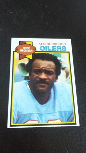 FREE SHIPPING-Ken Burrough-1979 Topps Football-nr.mint/7-no.164-Oilers ...