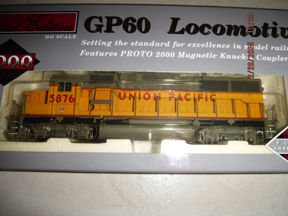 LIFE-LIKE HO UNION PACIFIC GP60 LOCOMOTIVE #5876 ITEM #30555 NEW! | eBay