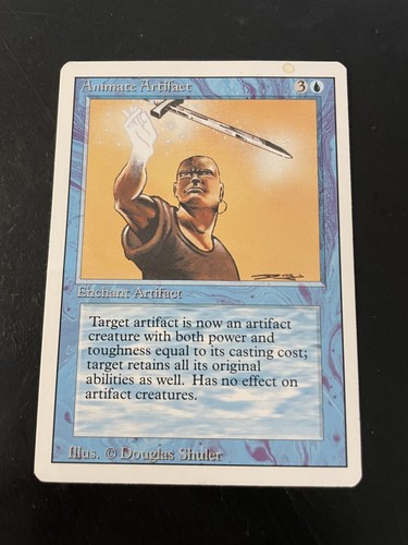 Magic The Gathering MTG Revised Edition "Animate Artifact" | eBay