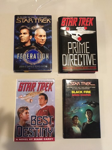 Star Trek: The Original Series Lot of 4 Hardcovers Federation Prime ...