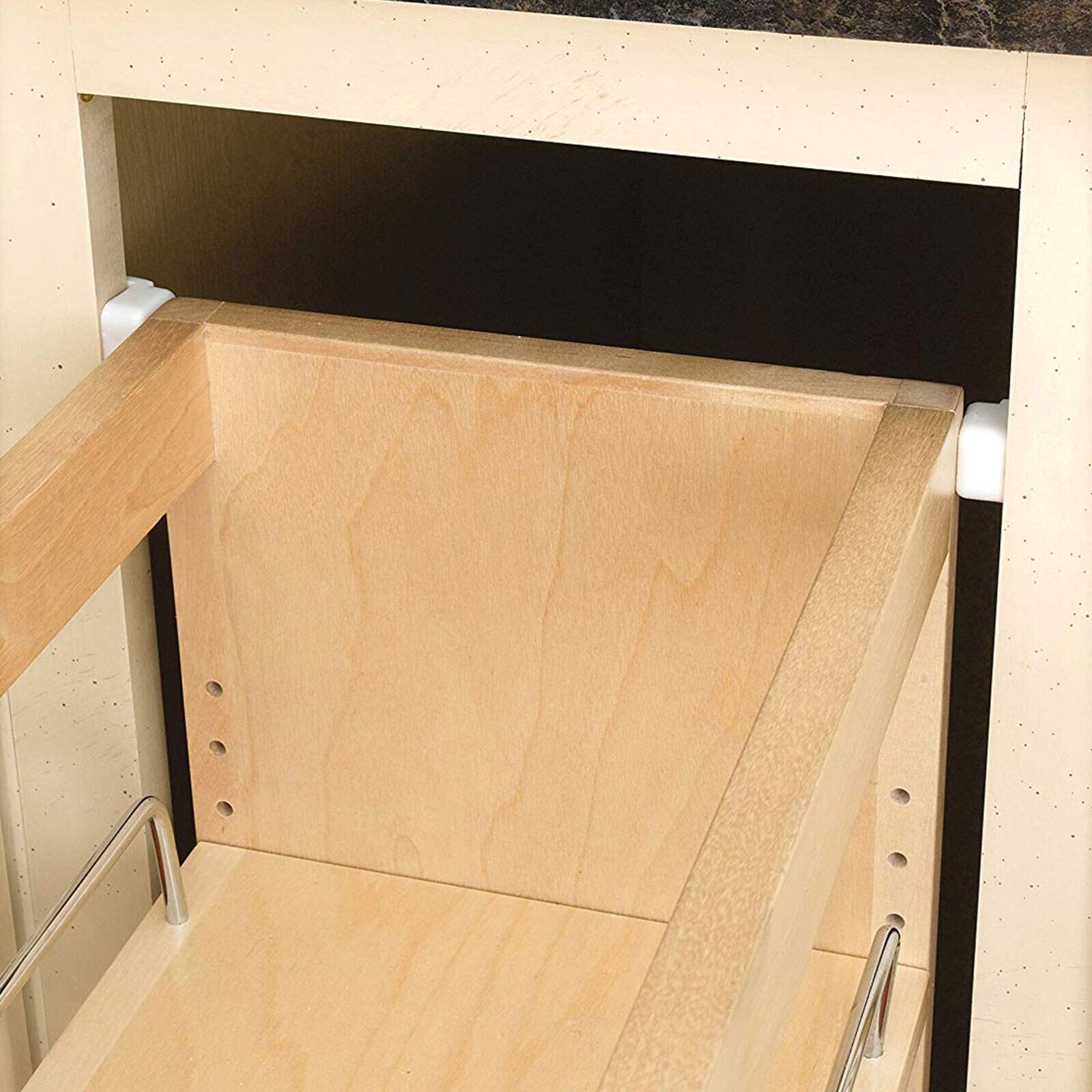 Rev-A-Shelf 448-WC-5C 5-Inch Wood Pull Out Wall Storage Cabinet ...