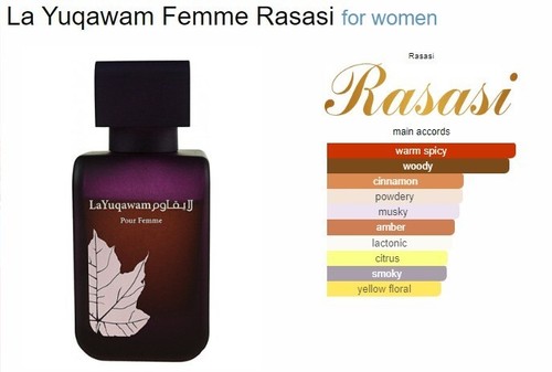 La Yuqawam Femme RS Perfume for Women Long Lasting Premium Quality ...