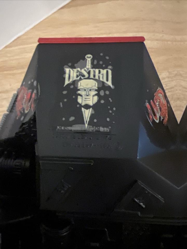 Gi Joe Destro Demon Tank Vintage 1988 ARAH - As Is Incomplete | eBay