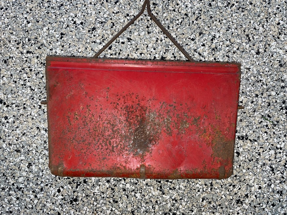 Vintage Metal Dust/Ash Pan Petroliana Advertising Gulf Solar Heat ...