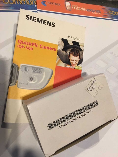 Siemens Mobile Phone Digital Camera Attachment Model S30880 S5701 A400 ...