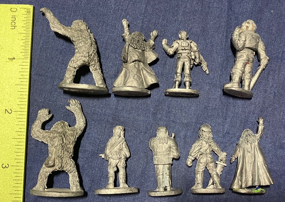 Lot of 9 Shadowrun miniatures by Grenadier Models, FASA | eBay