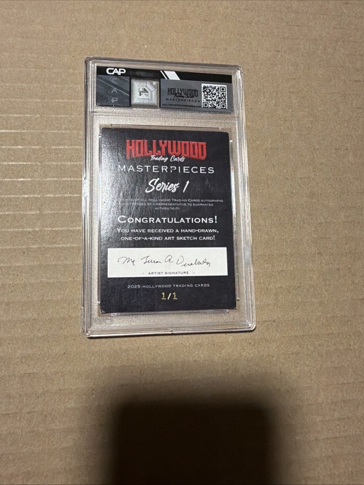 Hollywood Legends Masterpieces 1/1 Sketch Card Signed By Skeet Ulrich ...