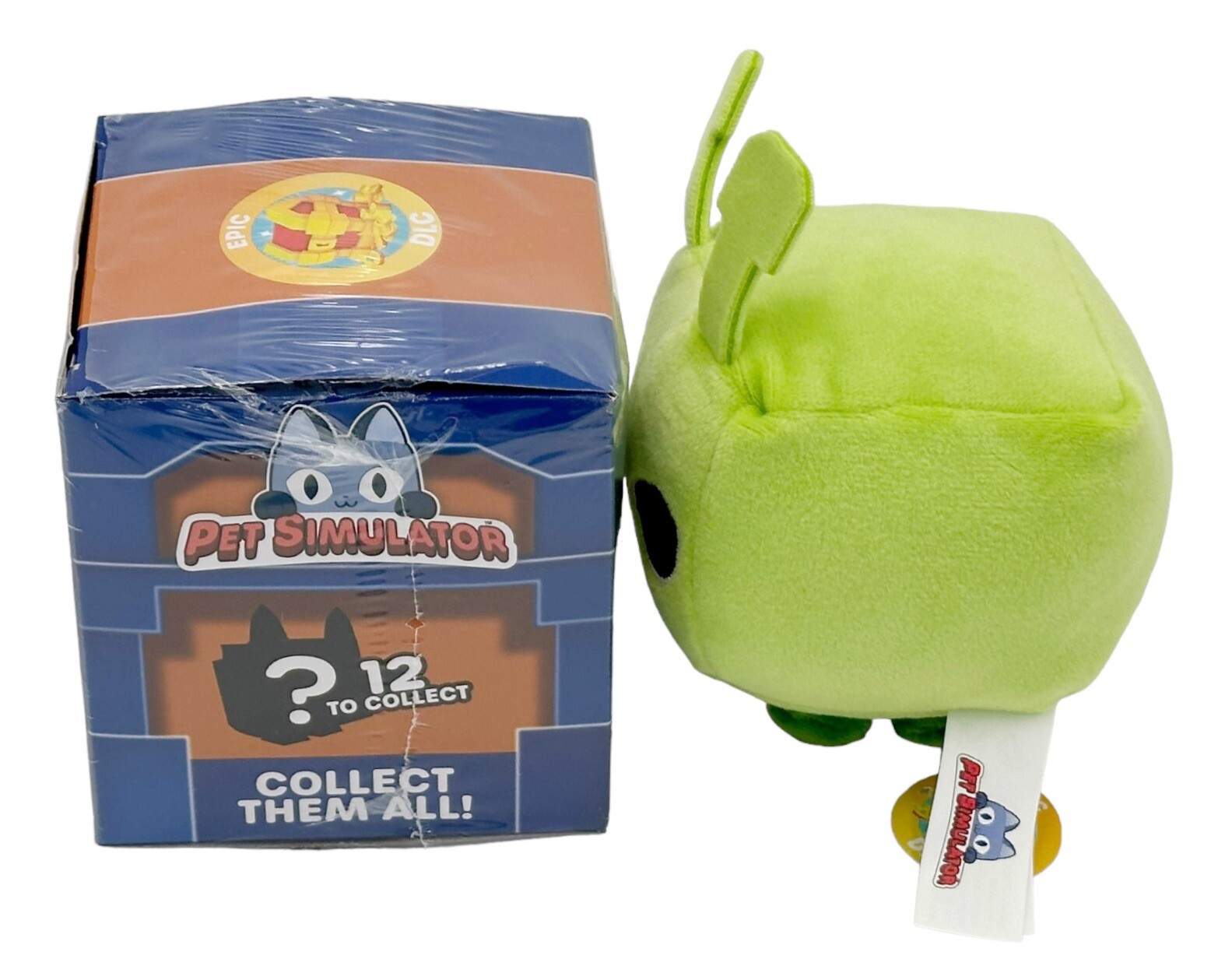 Pet Simulator Series 2 GREEN GLEEBO ALIEN Mystery Plush W Epic DLC Code ...