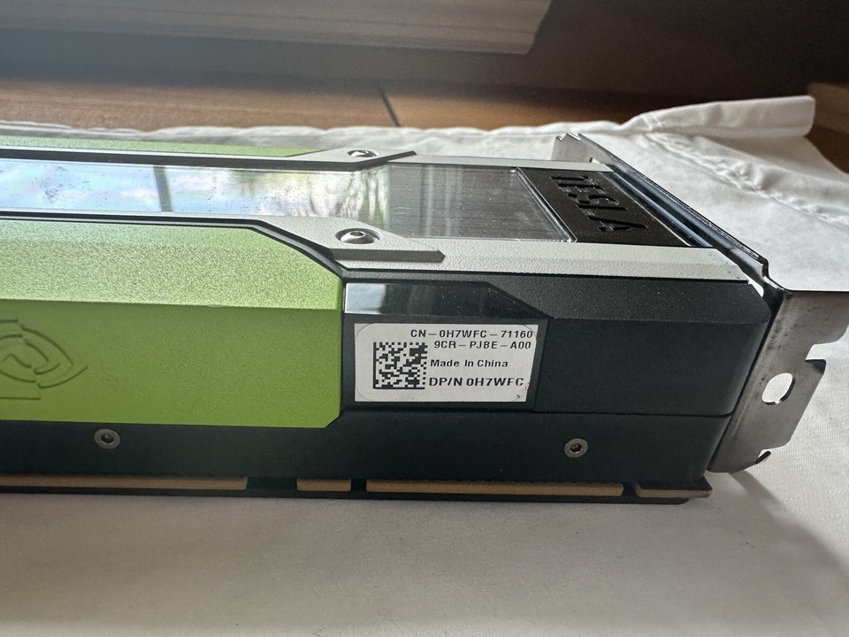 DELL NVIDIA TESLA P100 PASCAL GPU ACCELERATOR 16GB 3584 CUDA GPGPU ...