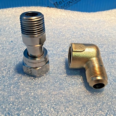 IFM E40200 SM6004 Flow Meter Fittings/Adapters - (G 1/2 - 1/2" NPT) BIN ...