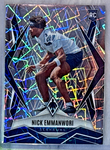 Nick Emmanwori RC 2025 Panini Phoenix Silver Lazer Rookie Card #245 ...