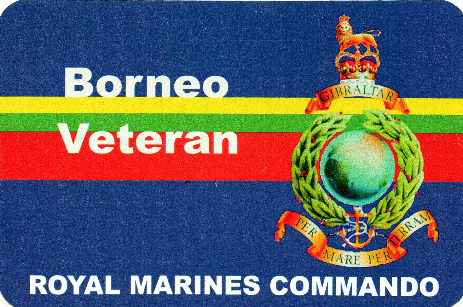 ROYAL MARINES CAR BUMPER STICKER WITH SLOGANS | eBay