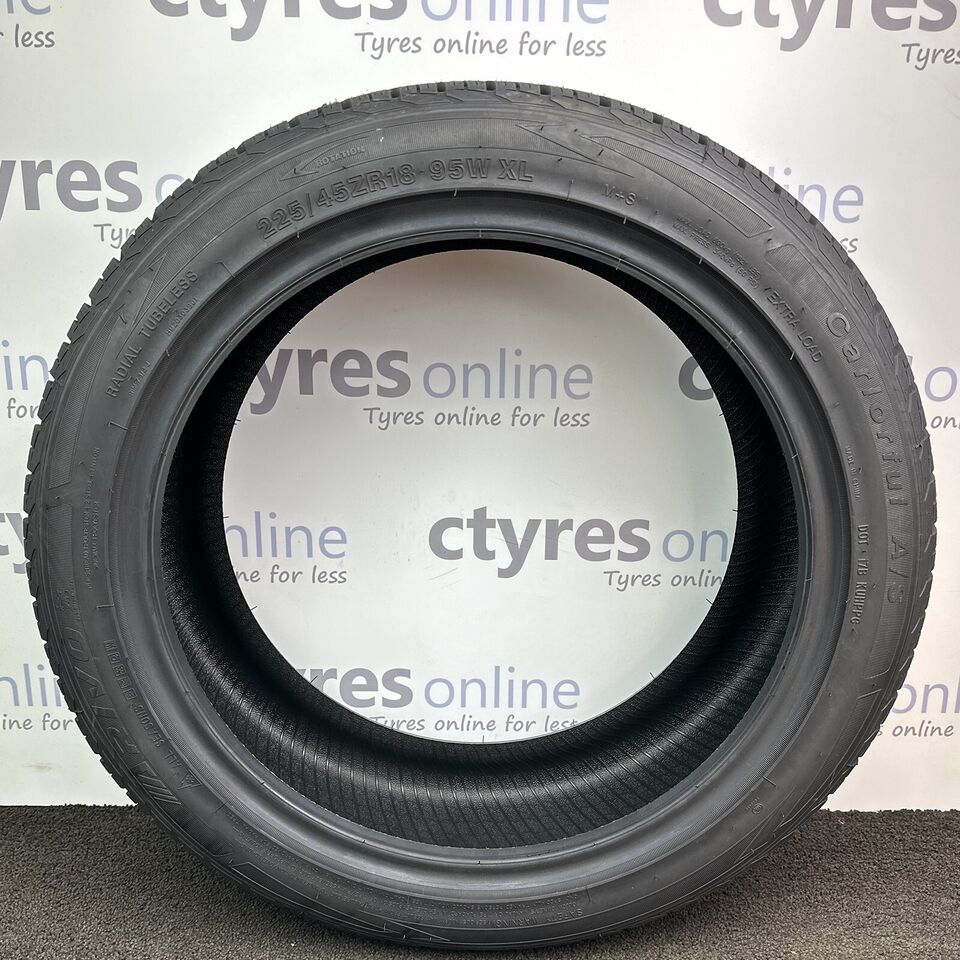 4X New 225 45 18 ARIVO A/S ALL SEASON TYRES 95W XL 225/45R18 2254518 (4 ...