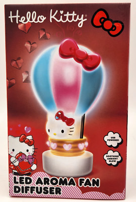 Hello Kitty LED Lighted Air Balloon Aroma Fan Diffuser NEW IN BOX! | eBay