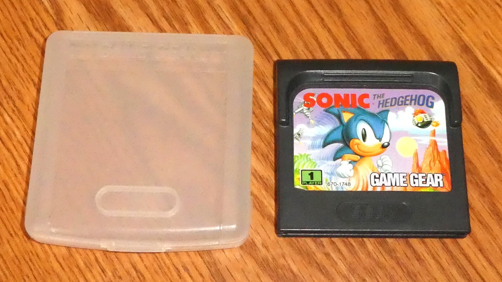 RARE Sonic the Hedgehog (Rev 1) for Sega Game Gear Game Cartridge ...