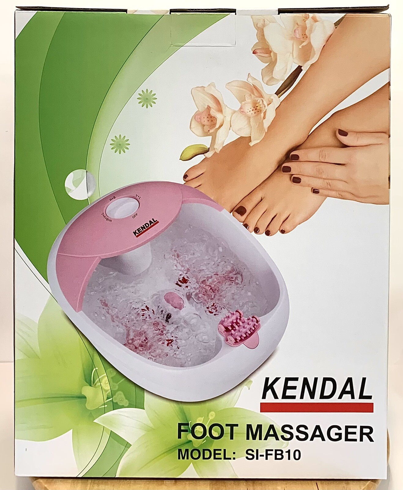 Kendal SI-FB09 All in One Foot Spa Bath Massager with Heat Vibration ...